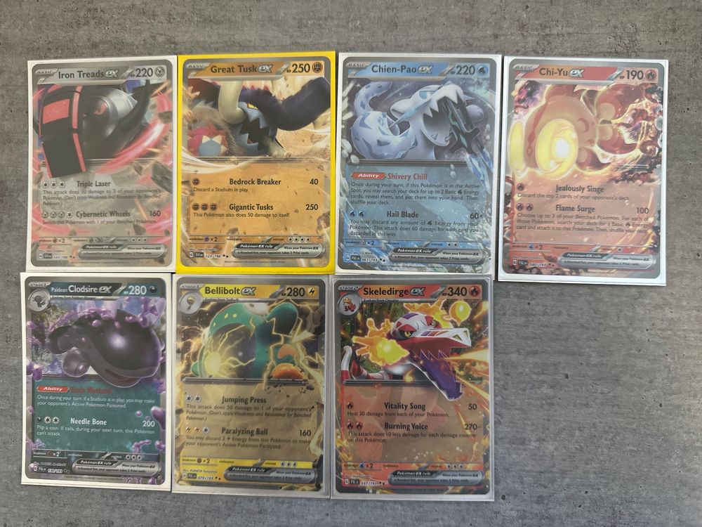 EX Bundle 7 Karten Pokémon (Neu (gemäss Beschreibung)) in Luzern für ...