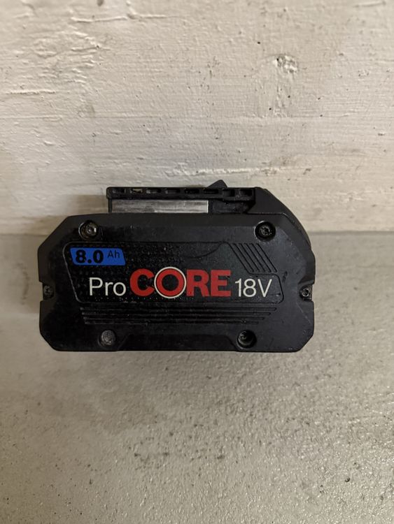 Bosch ProCore 18V Akku 8.0Ah (Gebraucht) in Neerach für CHF 61 – mit Lieferung auf Ricardo kaufen