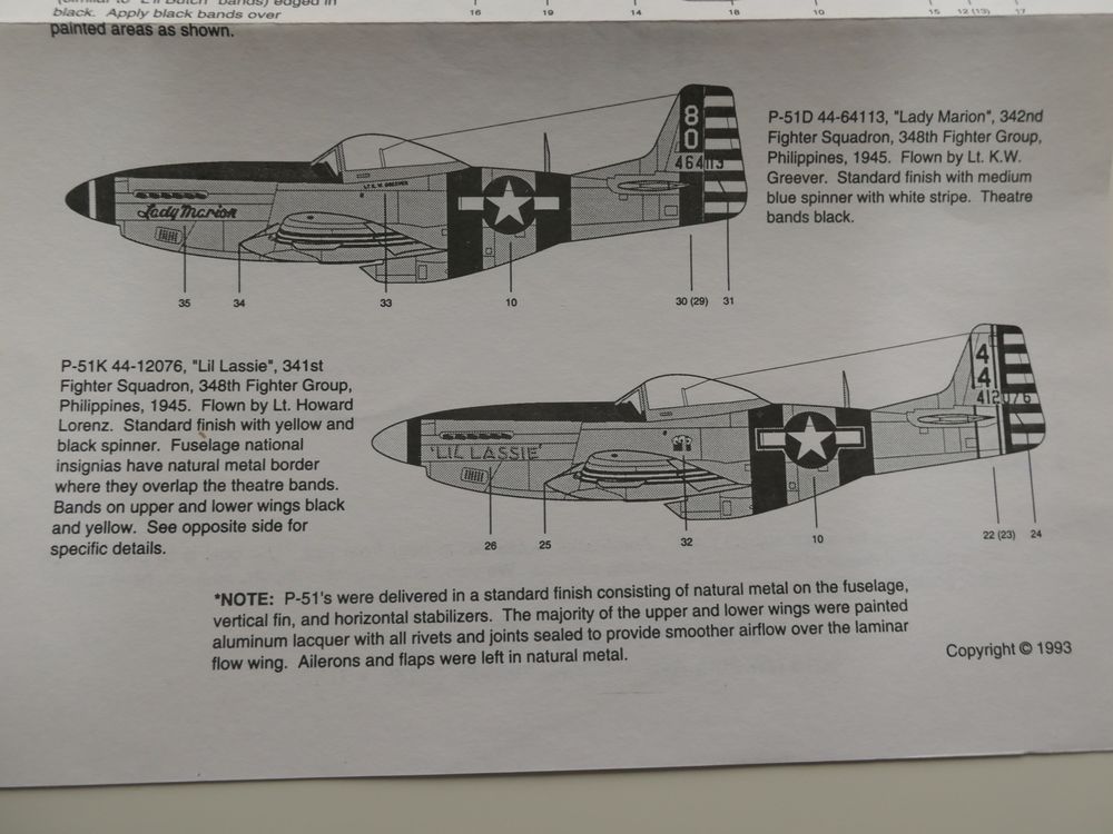 1/72 P-51K & P-51D Mustangs Pacific Mustangs - 4 Versionen | Kaufen auf ...