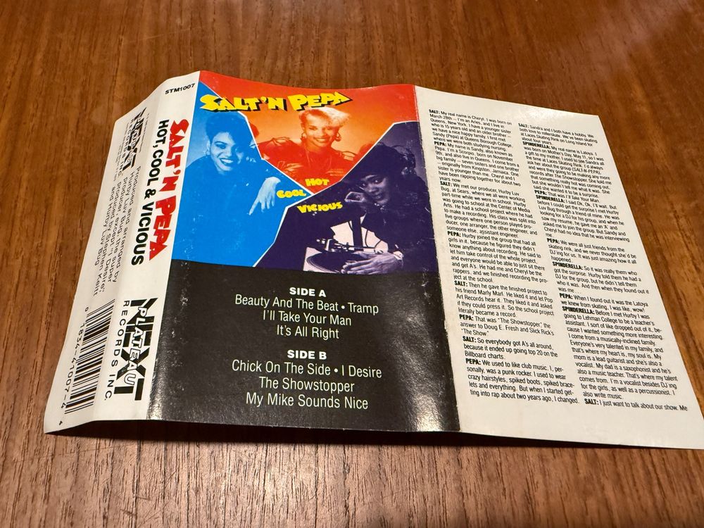 Salt N’Pepa - Hot, Cool & Vicious / US 1986 MC (Gebraucht) in Delémont ...