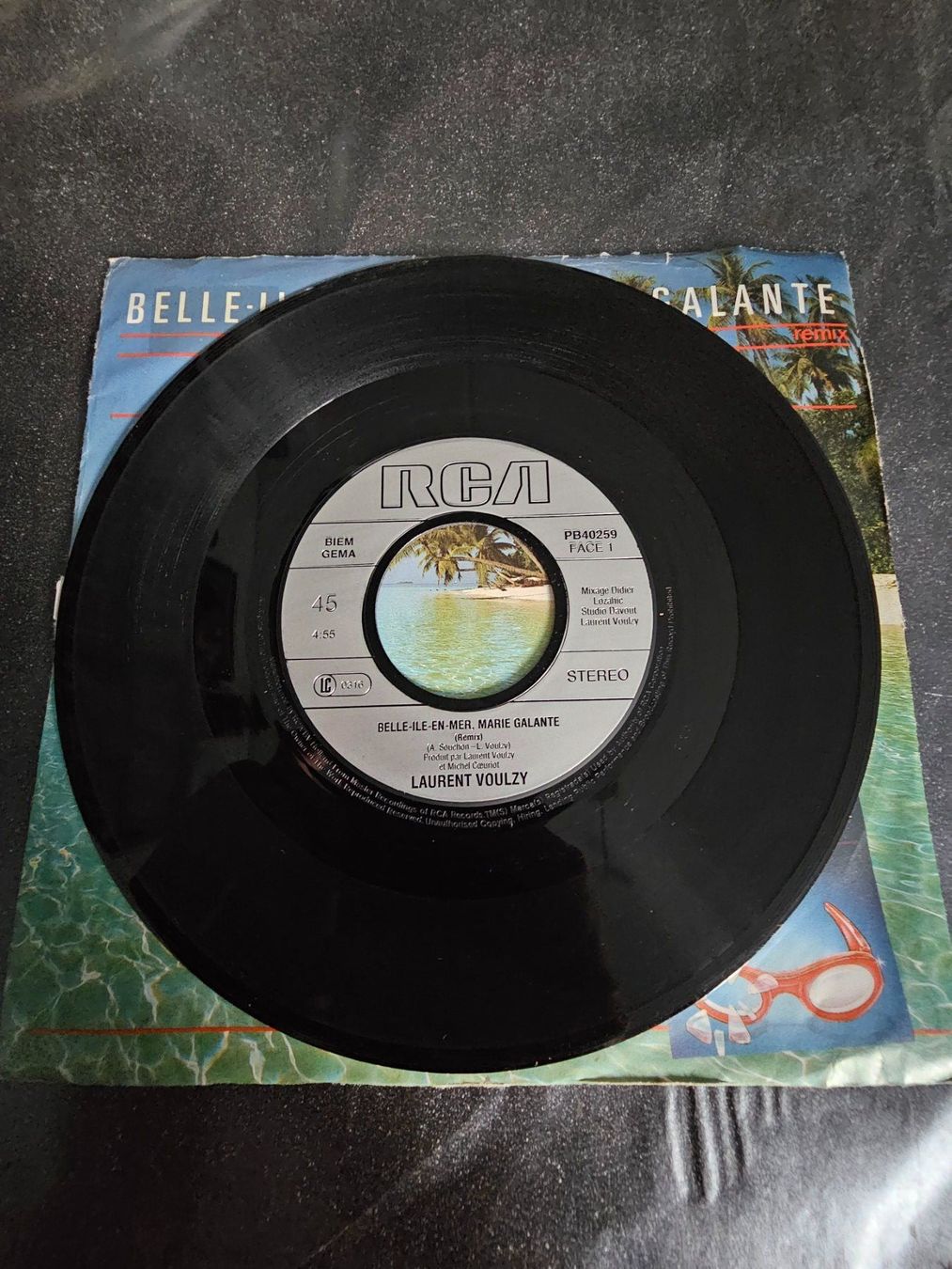Vinyl, 7" LP - Laurent Voulzy – Les Nuits Sans Kim Wilde (Gebraucht) in ...