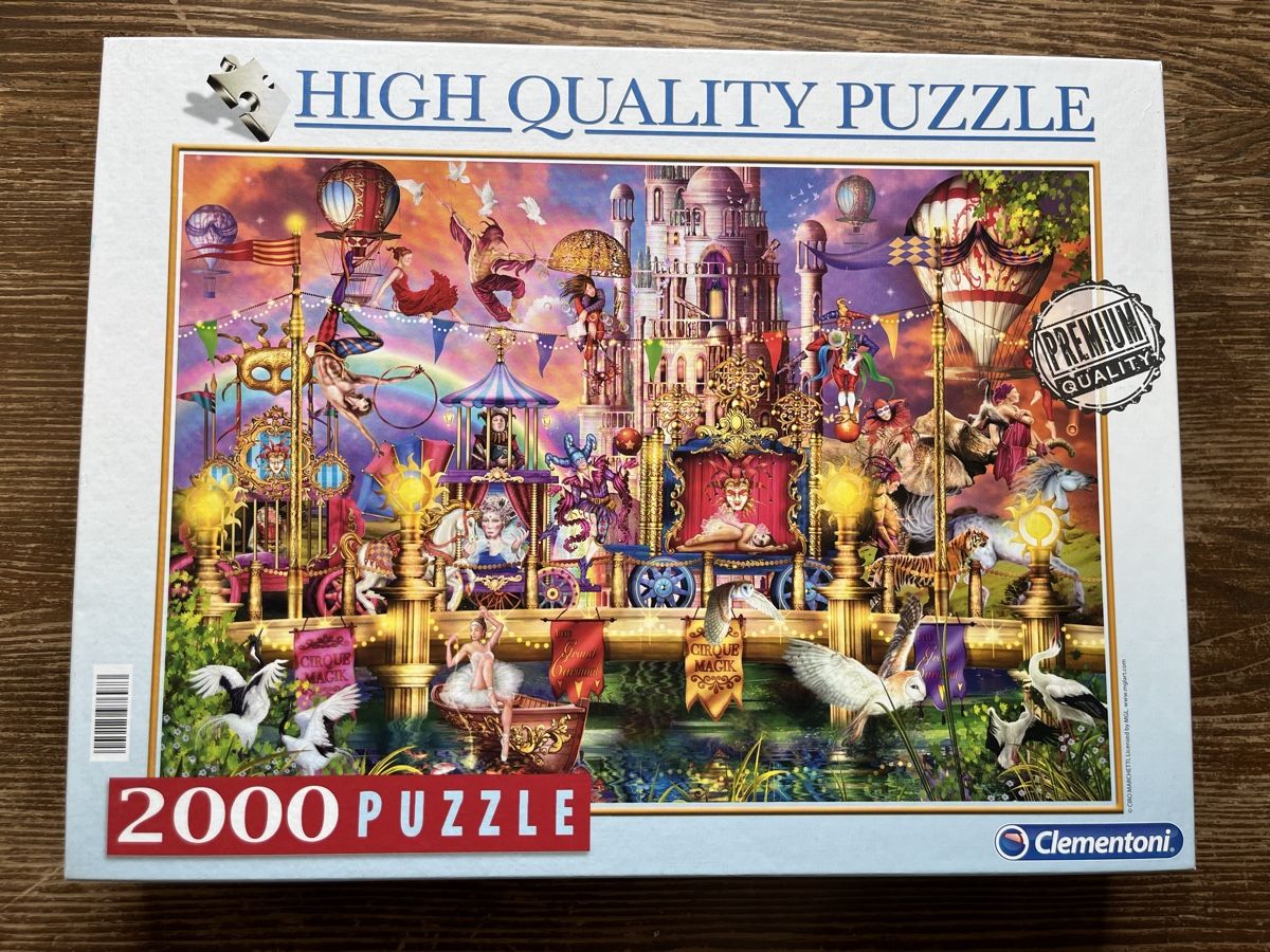 CLEMENTONI PUZZLE – 2000 Teile – „The Circus“ (Gebraucht) in Fribourg ...
