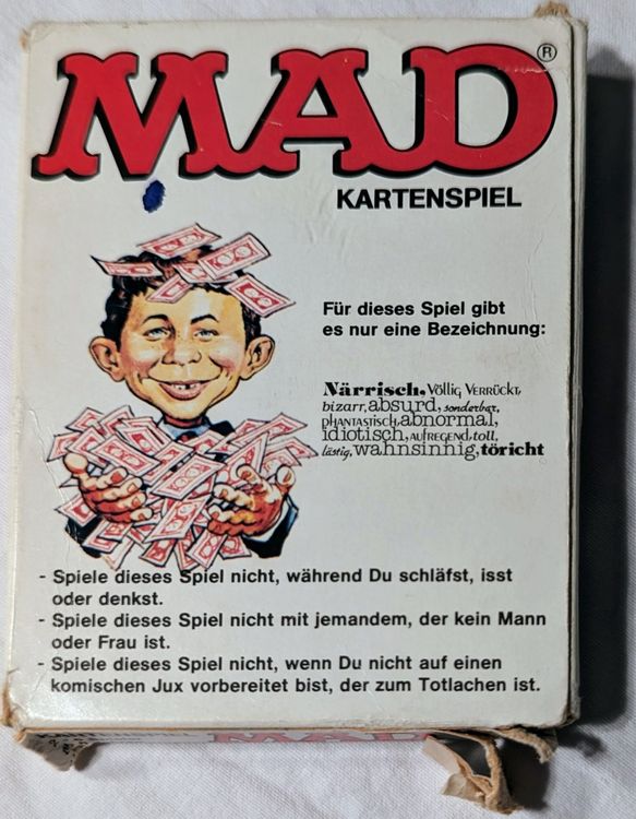 MAD Kartenspiel - vollständig (Gebraucht) in Zürich für CHF 36 – mit ...