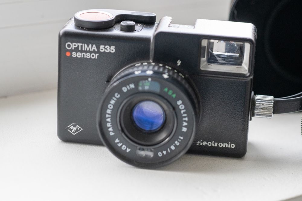 Agfa Optima 535 sensor electronic 35mm analoge Kompaktkamera (Gebraucht ...