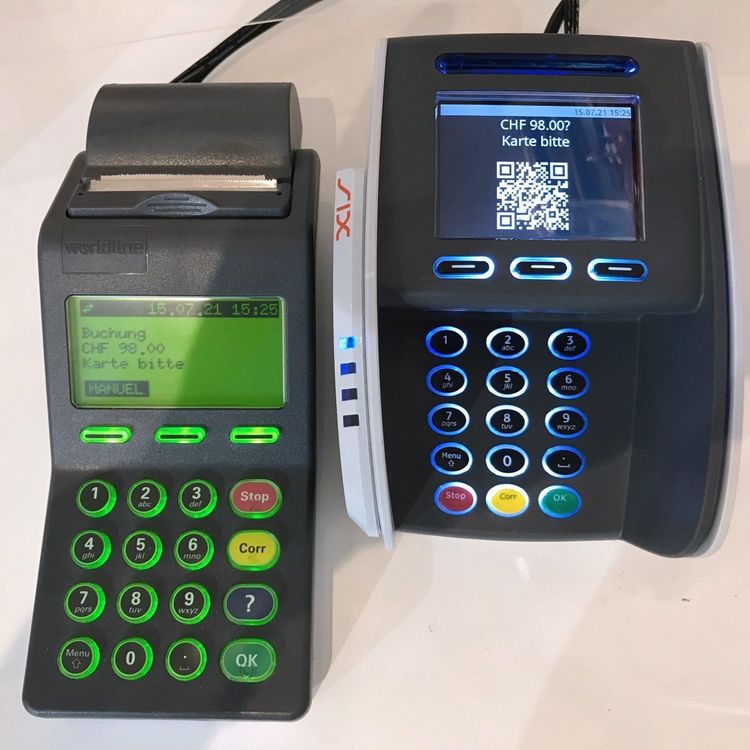 SIX Karten Terminal Kartenzahlung YOMANI (Gebraucht) in für CHF 450 ...