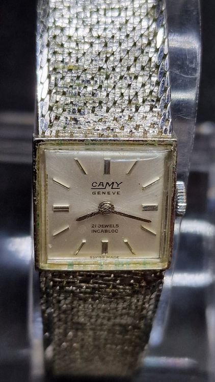 Schöne Damen Vintage Camy Geneve 21Jewels Incabloc 17,4mm (Gebraucht ...