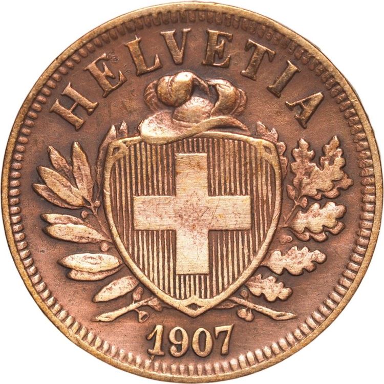Schweiz 2 Rappen 1907 | Kaufen auf Ricardo