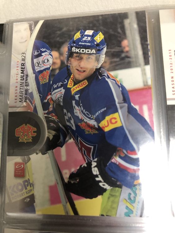 Martin Ulmer EHC Biel Hockey Card (Gebraucht) in Meierskappel für CHF 1 ...