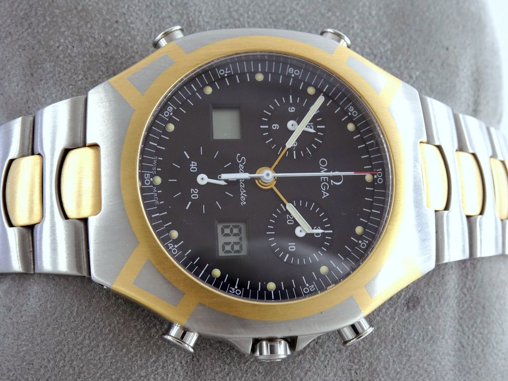 OMEGA SEAMASTER POLARIS CHRONO 386.1232 LIMITED OLYMPIC 1988 (Gebraucht ...