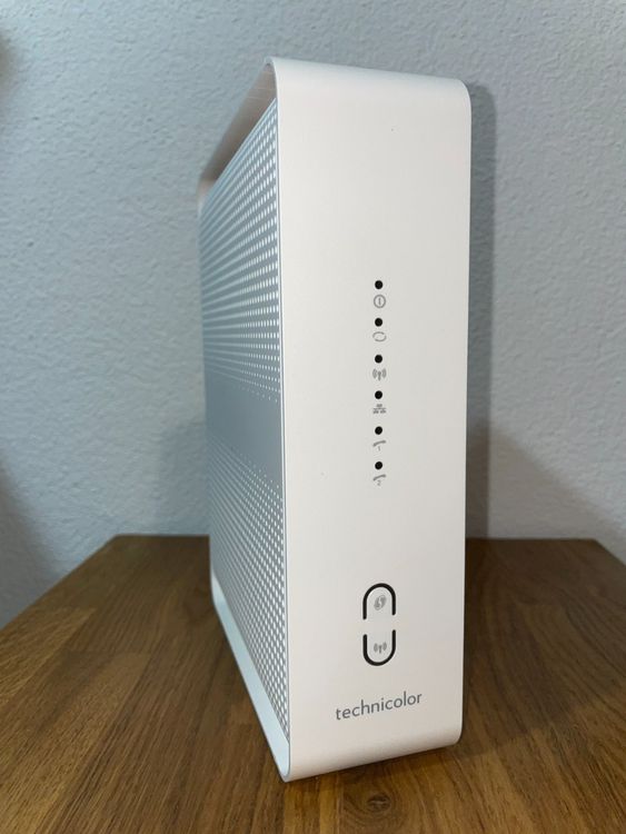Technicolor Cga2121 Kabel Wifi Router Modem Weiss Neu Neuf Avec