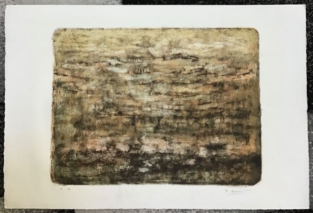 Original Litho Unleserlich Signiert | Kaufen auf Ricardo