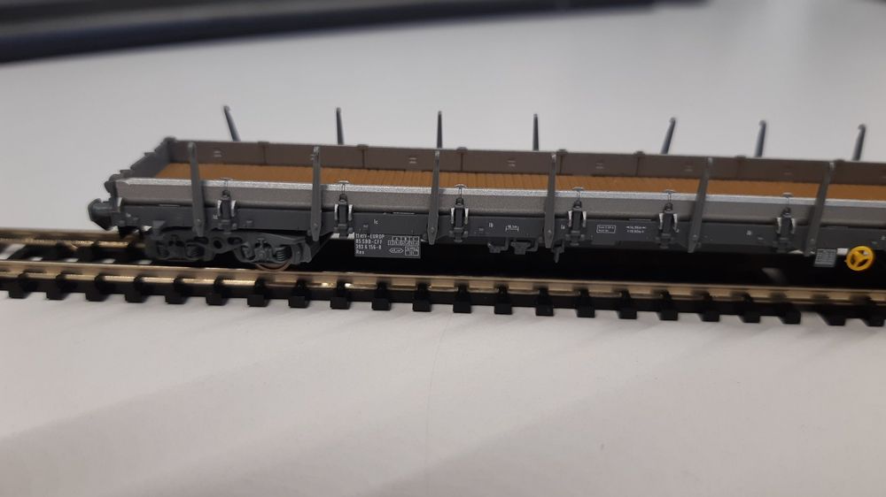 SBB Flachwagen mit Seitenborden Fleischmann 8287 (Neu (gemäss ...