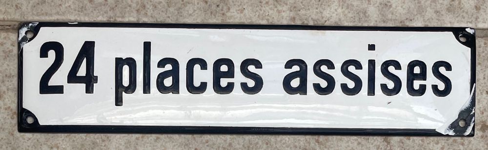 SBB-CFF plaque émail Emailschild 1900-30 (Gebraucht) in Versoix für CHF ...