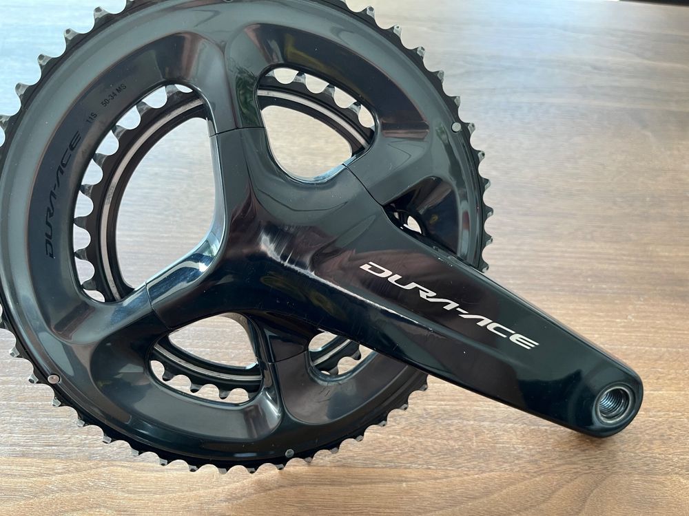 Dura Ace Kurbel FC-R9100 172.5mm 50/34-Kettenblätter (Gebraucht) in ...