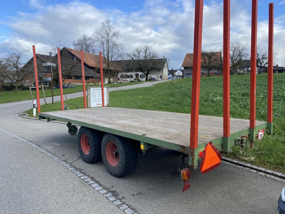 Ballenwagen (Gebraucht) in Kradolf für CHF 2530 – nur Abholung auf Ricardo kaufen