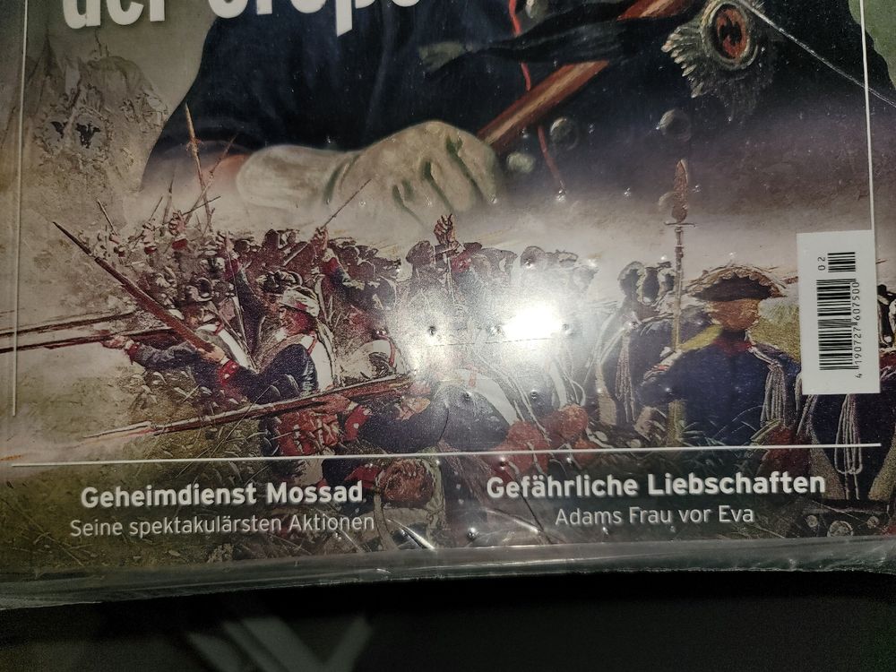 Friedrich der Grosse, Mossad, adam und eva, Volksheld (Neu (gemäss ...
