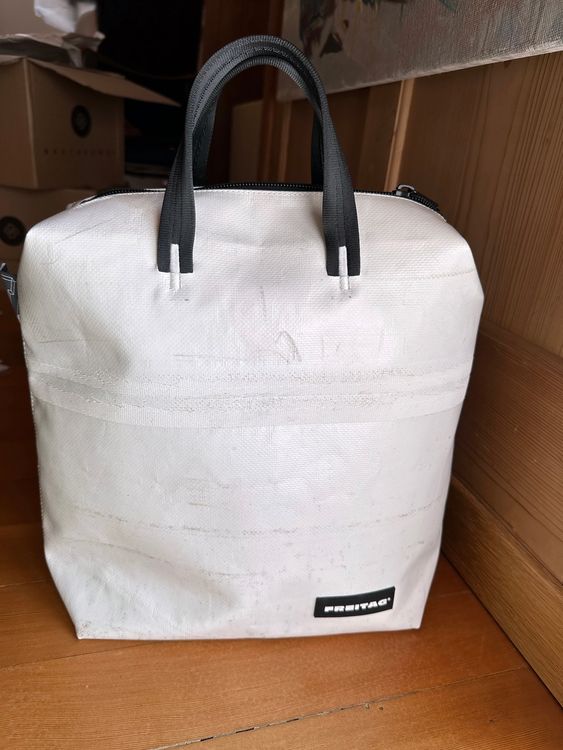 Freitag inside - out rip-off Pete F201-X weiss + NEU! | Kaufen auf Ricardo