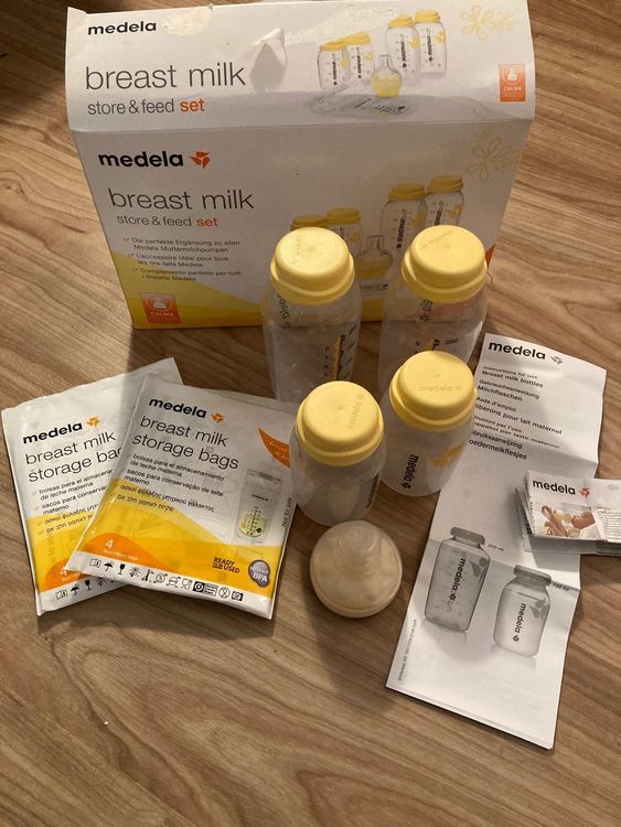 Medela Breask milk store and feed set | Kaufen auf Ricardo