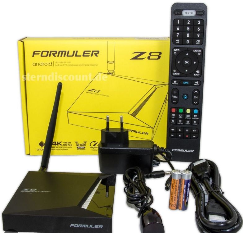 Formuler Z8 - IPTV BOX 4K UHD Android TV | Kaufen auf Ricardo