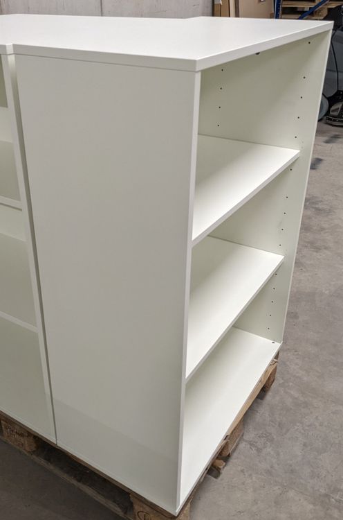 Offenes Regal mit 2 Verstell Tablare in écru, 80x40x113 cm | Kaufen auf ...