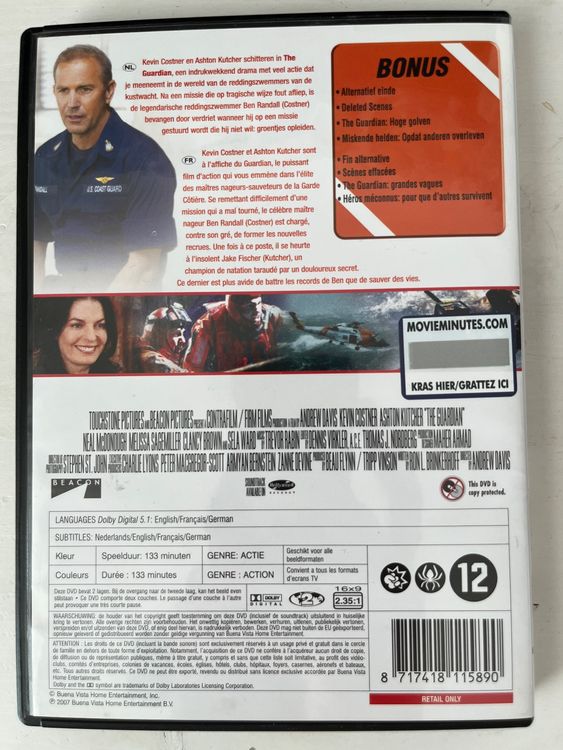 The Guardian (2007) DVD 📀 - Kevin Costner (Neu (gemäss Beschreibung)) in Sierre für CHF 3.95 ...