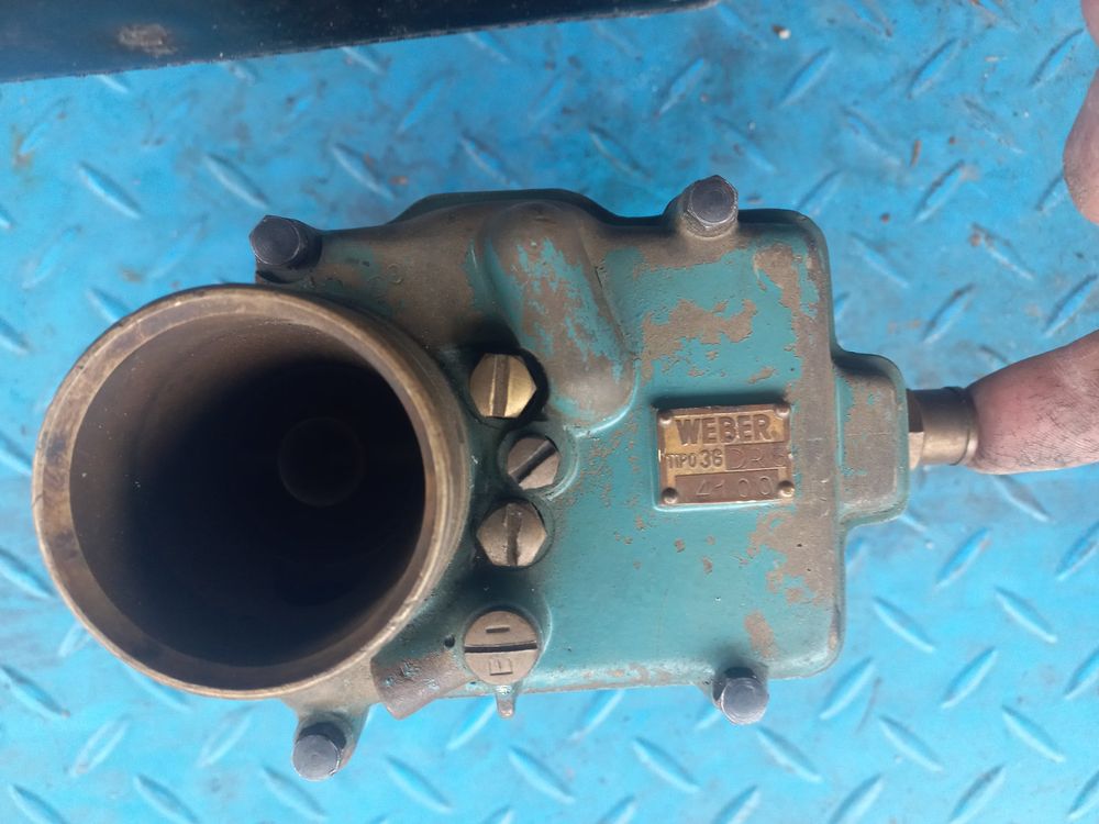Rarer Oldtimer Bronze - WEBER Vergaser Tipo 36 DR3 (Gebraucht) in CH ...