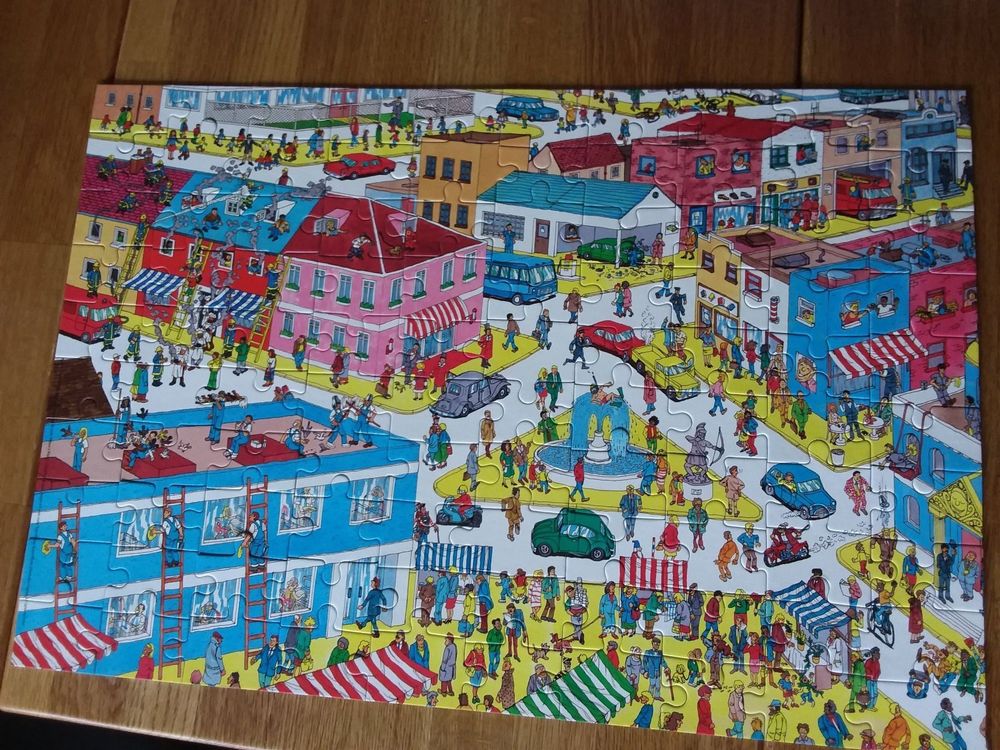 Wimmelbild Puzzle ~ Wo ist Walter? 100T. | Kaufen auf Ricardo