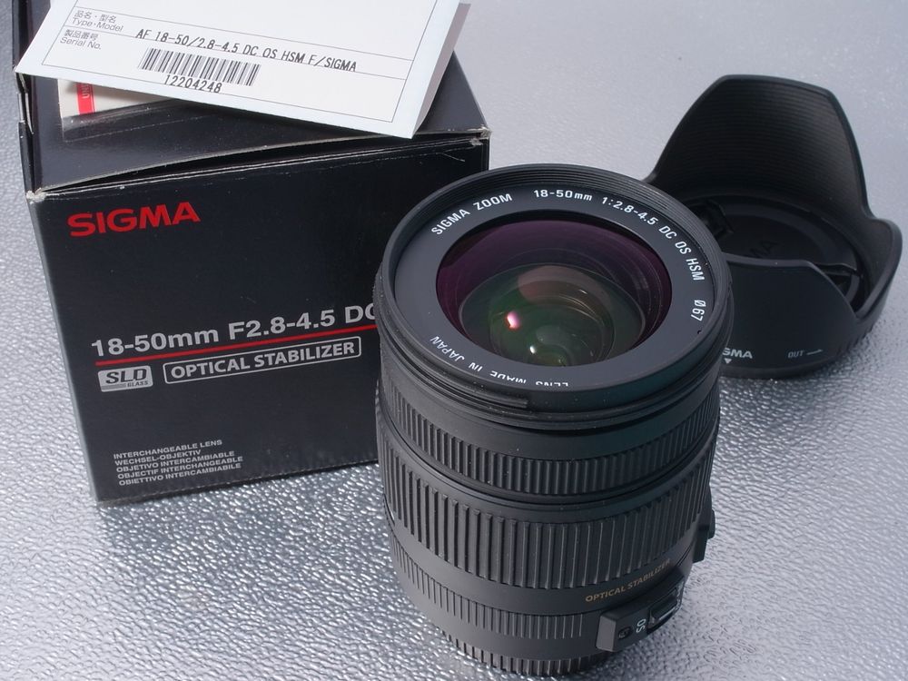 Sigma SA 18-50mm f2.8-4.5 DC OS HSM f.SD Quattro Merrill #h1 (Gebraucht ...