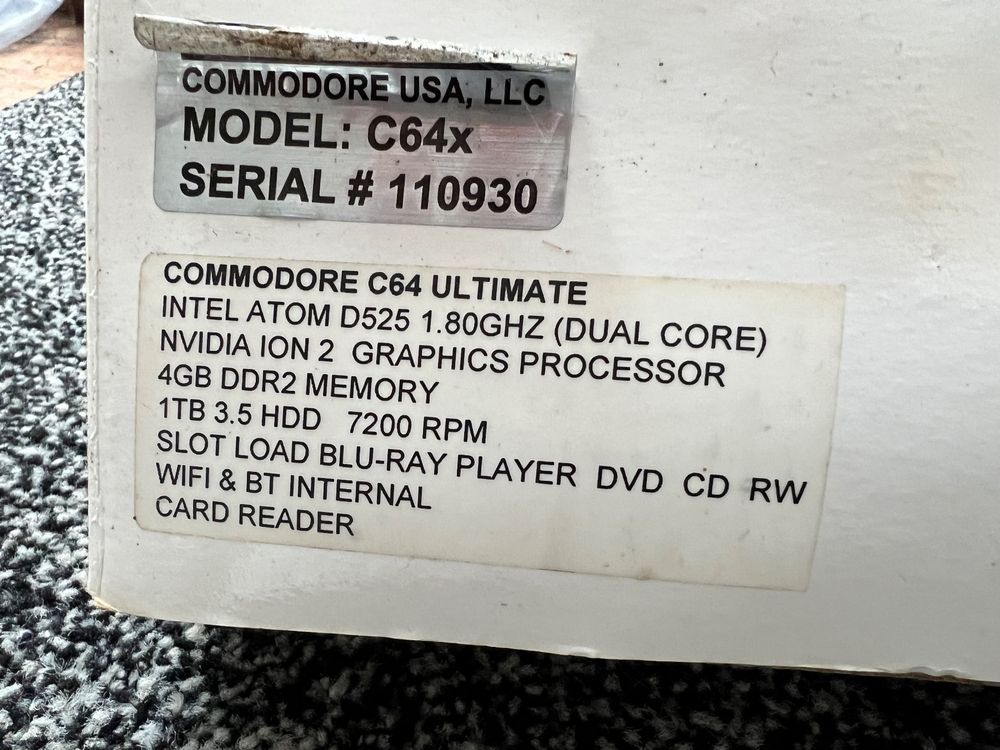 Commodore C64x Ultimate von 2011 | Kaufen auf Ricardo