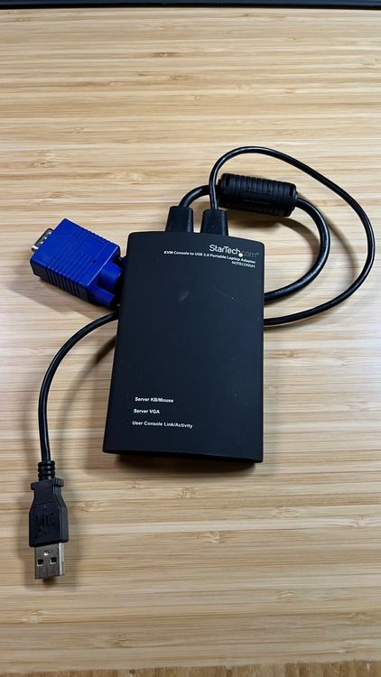 Startech NOTECONS01 KVM Console to USB Portable Adapter (Gebraucht) in ...