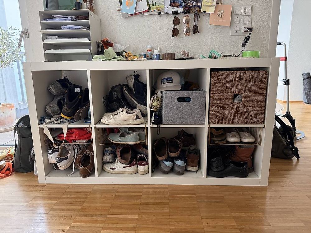 Ikea Kallax Schuhregal