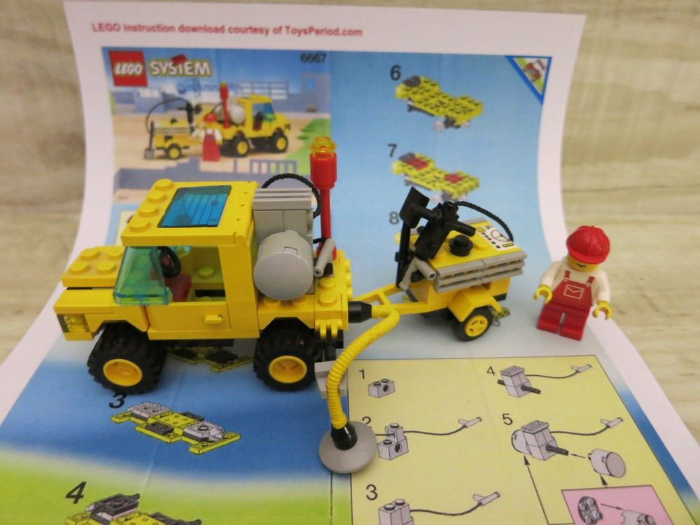 Lego 6667 Strassenreparatur-Set von 1993 (Gebraucht) in Gundetswil für ...