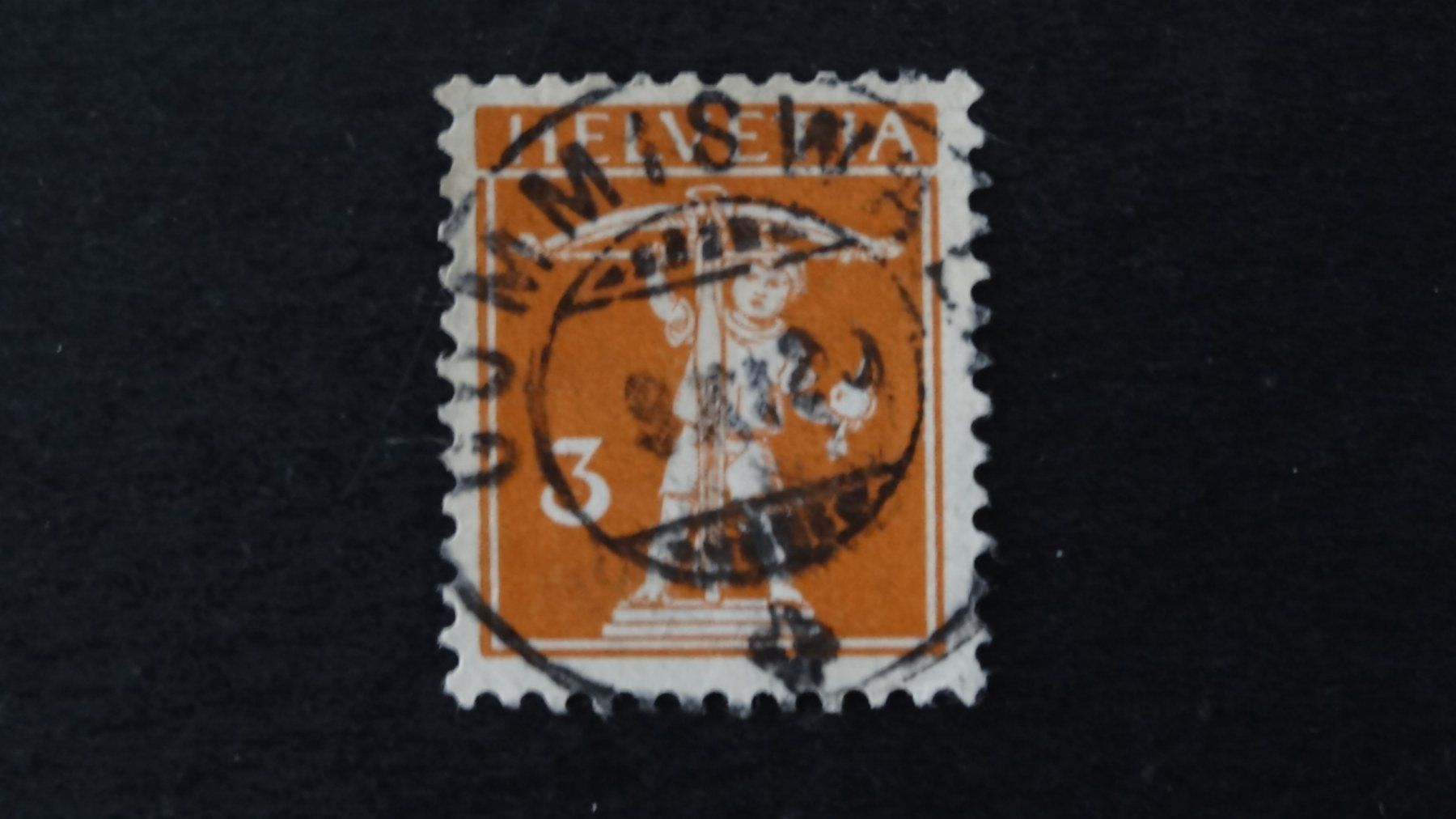 Vollstempel GOMMISWALD (St. Gallen) 9.XI.20 108 (Gebraucht) in Anwil ...