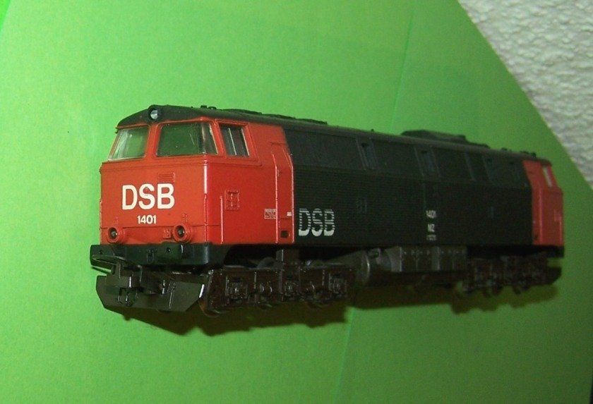 Lima H0 8109LG: Diesellok MZ 1401 DSB, DC, 3Achsantrieb (Neu (gemäss ...