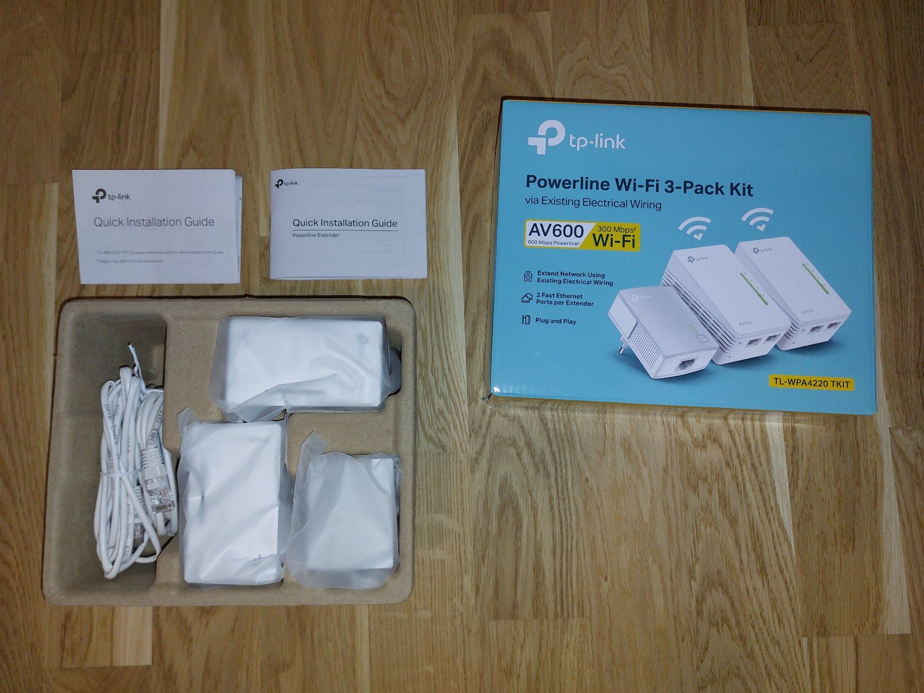 TP-Link AV600 Powerline WLAN Adapter 3er-Pack + Garantie (Gebraucht) in ...