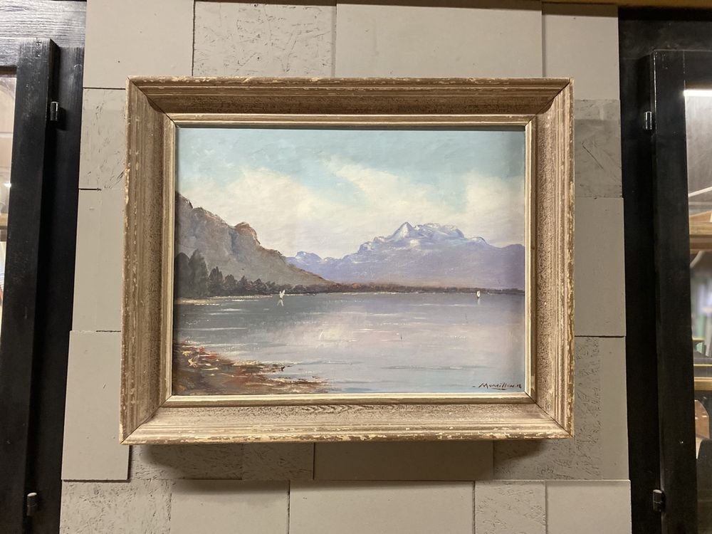 Ölgemälde GENFERSEE von Henri Moreillon (Gebraucht) in Ruswil für CHF ...