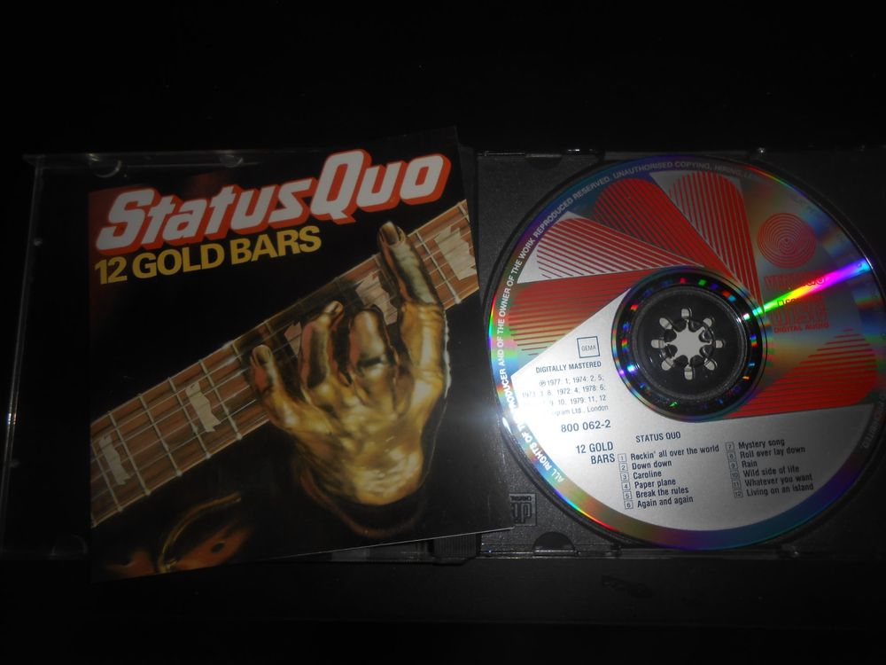 Status Quo – 12 Gold Bars (Gebraucht) in Aarberg für CHF 4 – mit Lieferung auf Ricardo kaufen