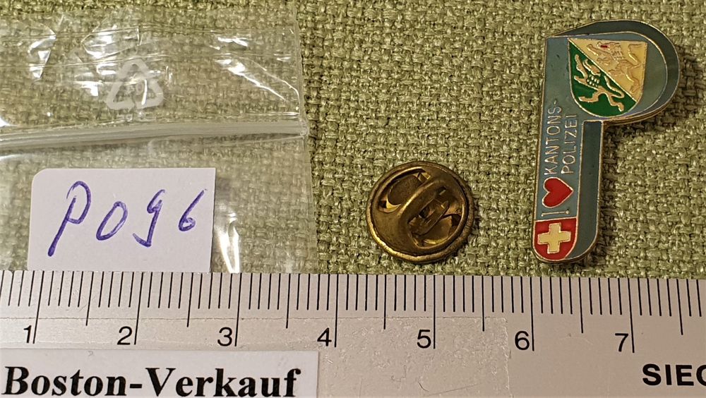 P096 - Pin I Like... Kanton Polizei Police Polizia - Thurgau (Gebraucht) in Reinach BL für CHF 1 ...