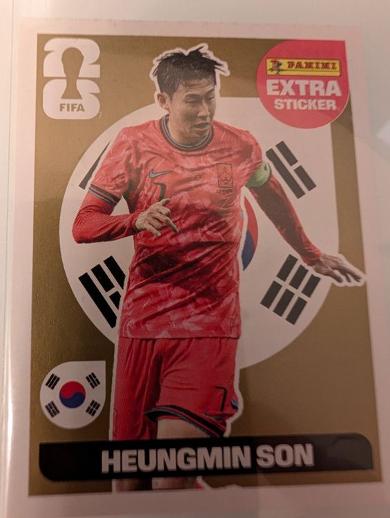 * Panini WM 2026 - Extra Sticker - Heungmin Son - Gold * (Neu (gemäss ...