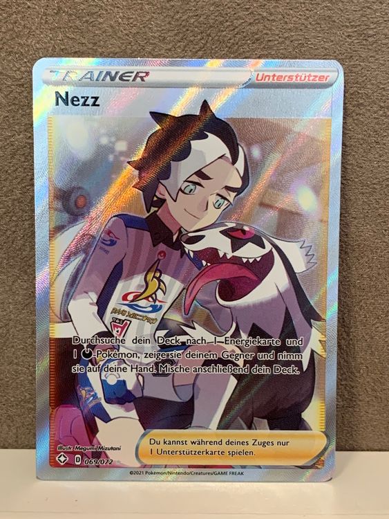 069/072 Nezz Trainer DE Pokemon Glänzendes Schicksal (Gebraucht) in ...
