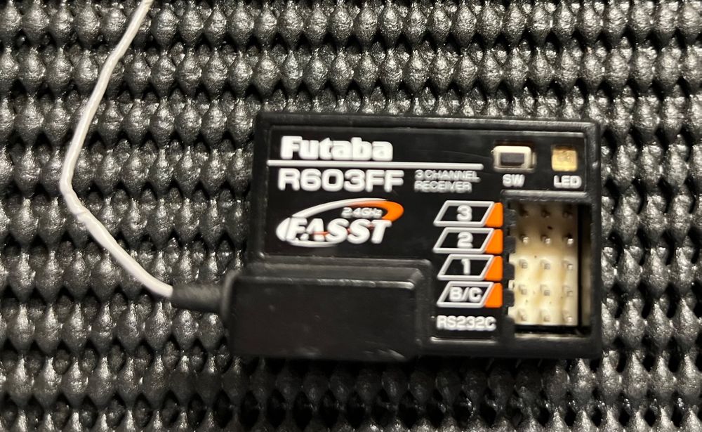 Empfänger, Futaba R603FF, 2.4 Ghz (Gebraucht) in Grafenried für CHF 20 ...
