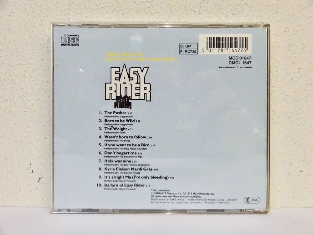 CD ORIGINAL SOUNDTRACK / EASY RIDER | Kaufen auf Ricardo