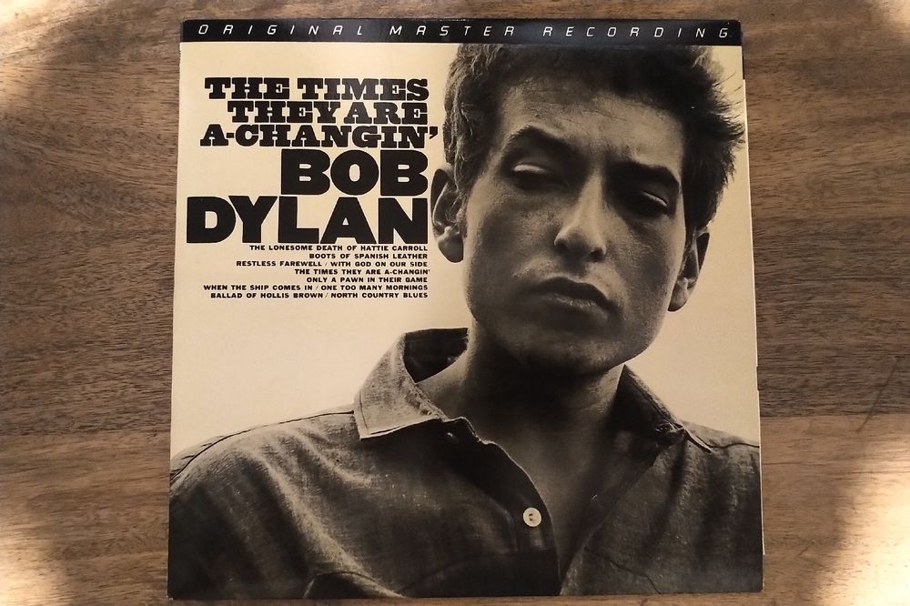 Bob Dylan – The Times They Are A-Changin' MFSL 1983 LP (Gebraucht) in ...