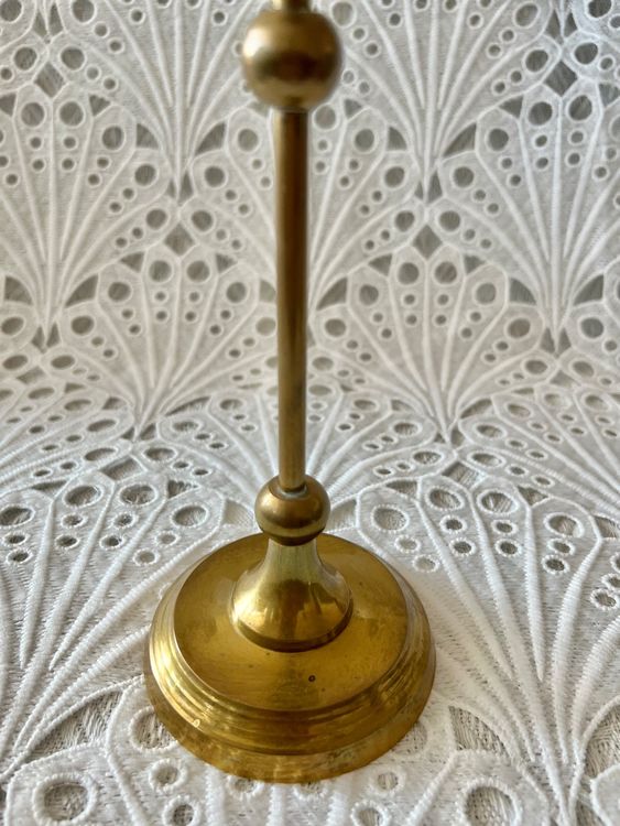 Vintage Messing Kerzenständer 31cm | Kaufen auf Ricardo