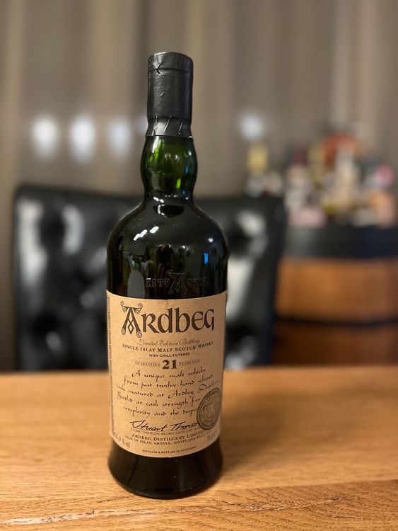 Ardbeg 21 years Single Malt Whisky, absolute Rarität (Neu (gemäss ...