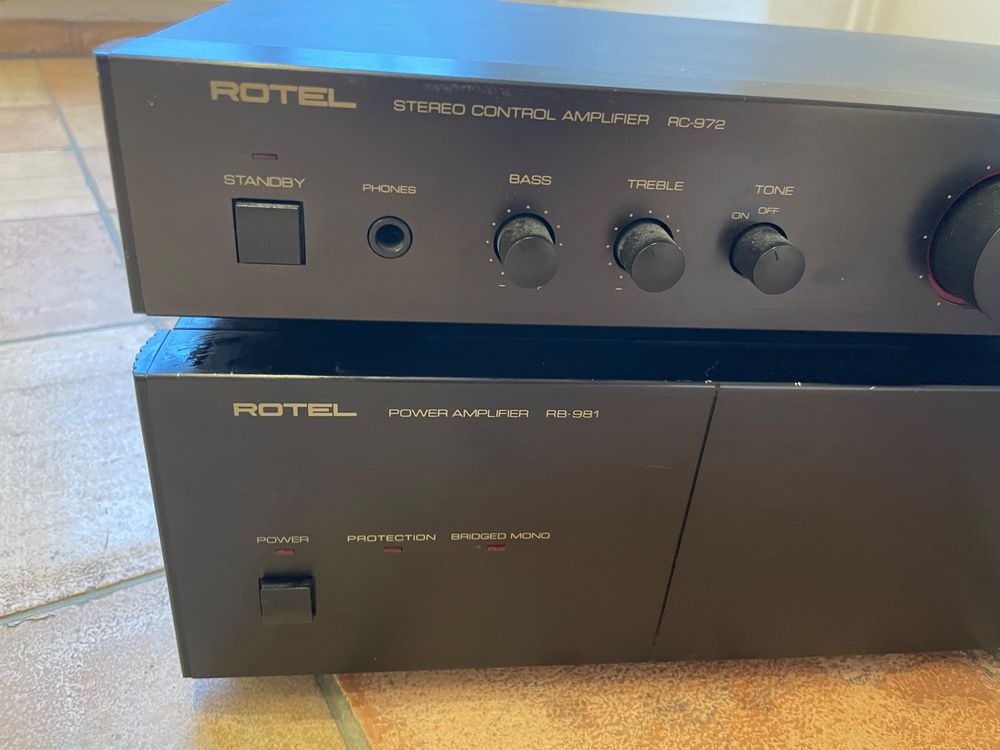 Verstärker Rotel RC-972 & RB-981 (Gebraucht) in für CHF 245 – nur ...