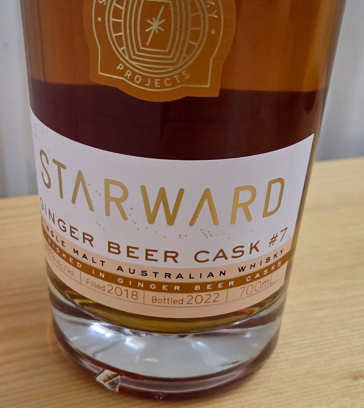Australien Whisky. Starward Ginger Beer Cask#7 Single Malt (Neu und ...