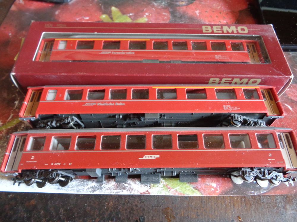 3 wagons Rhb Bemo (Gebraucht) in Torgon für CHF 63 – mit Lieferung auf ...
