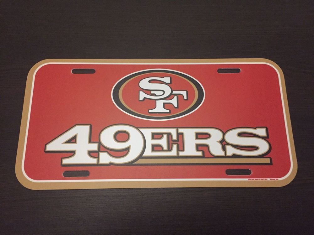 San Francisco 49ers Licence Plate (Neu und originalverpackt) in Muttenz ...