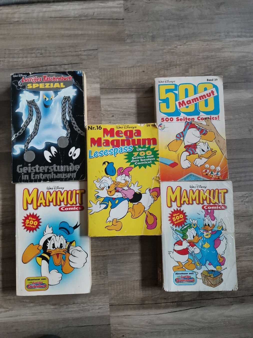 Walt Disney Comics, 5 Stk, Mammut, LTB spezial (Gebraucht) in St ...